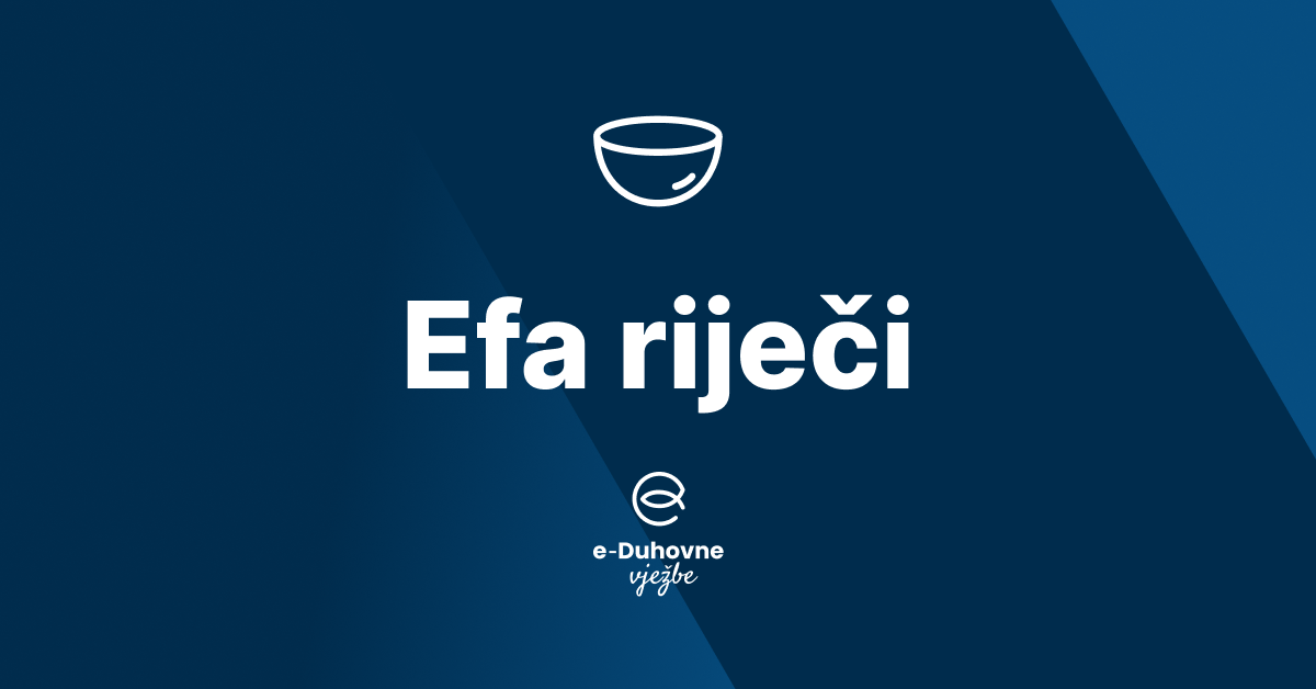 Moje mjere | e-Duhovne vježbe